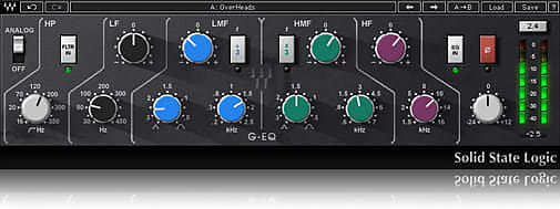 New Waves SSL G-Equalizer Software AAX, AU, VST Mac/PC | Reverb