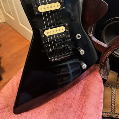 Epiphone Explorer guitar small body - Black | Reverb