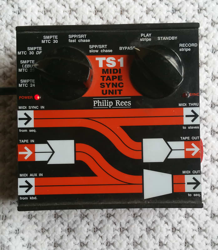 Philip Rees TS 1 Midi Tape Sync Unit | Reverb Canada