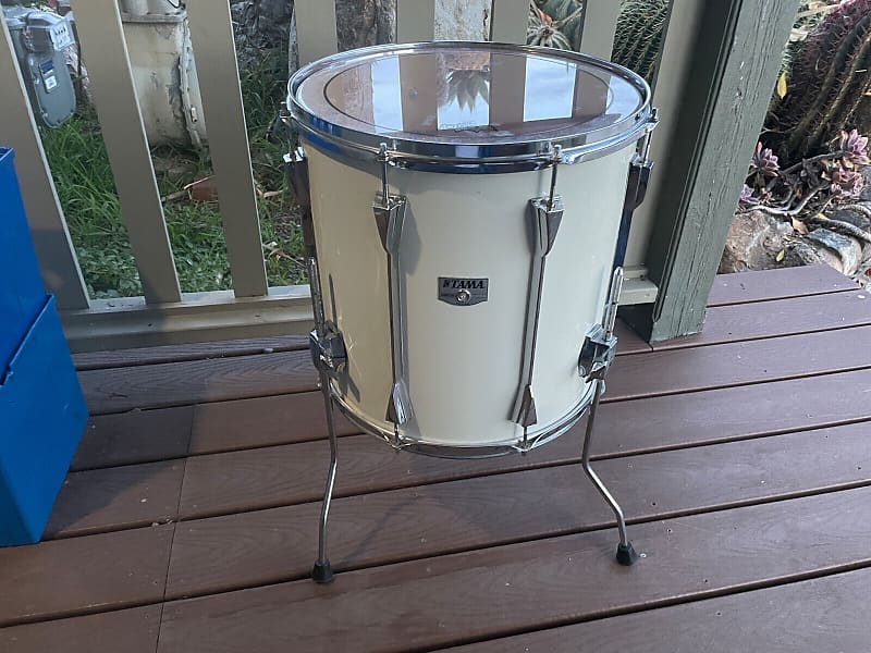 Tama Granstar II 16x16 Floor Tom Drum White 2 Gran Star | Reverb