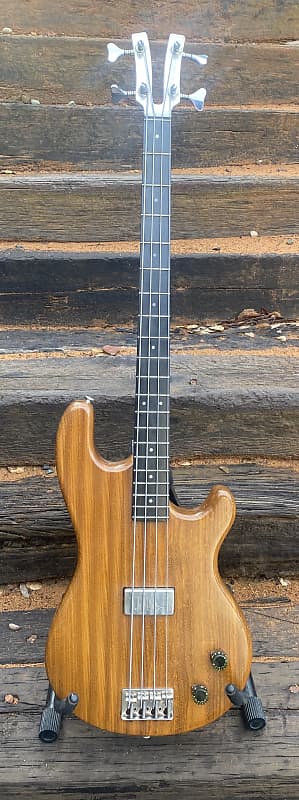Kramer 350B 1976 Walnut Bass Guitar Aluminum neck 34’ scale | Reverb