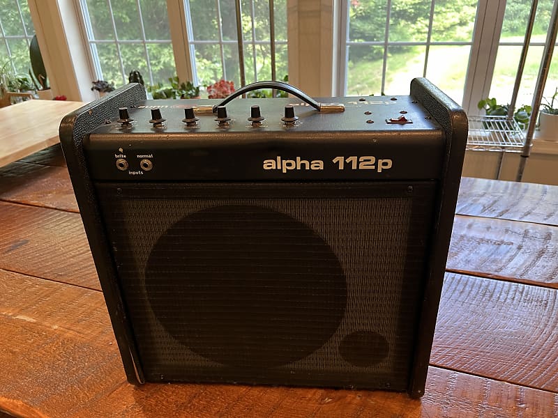 Sunn Alpha 112p 1970s - Black | Reverb