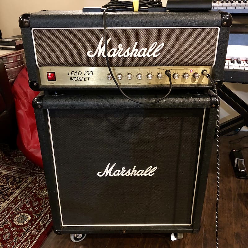 Marshall Model 3210 Lead 100 MOSFET Stack 1980s - Black | Reverb