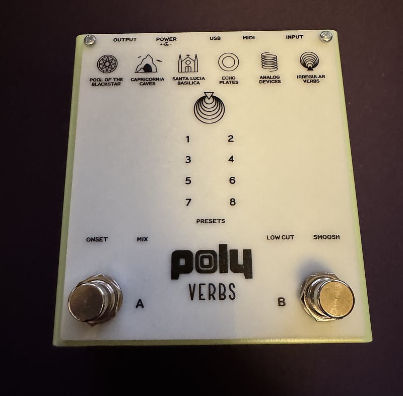 Poly Verbs 2024 - Green / White | Reverb
