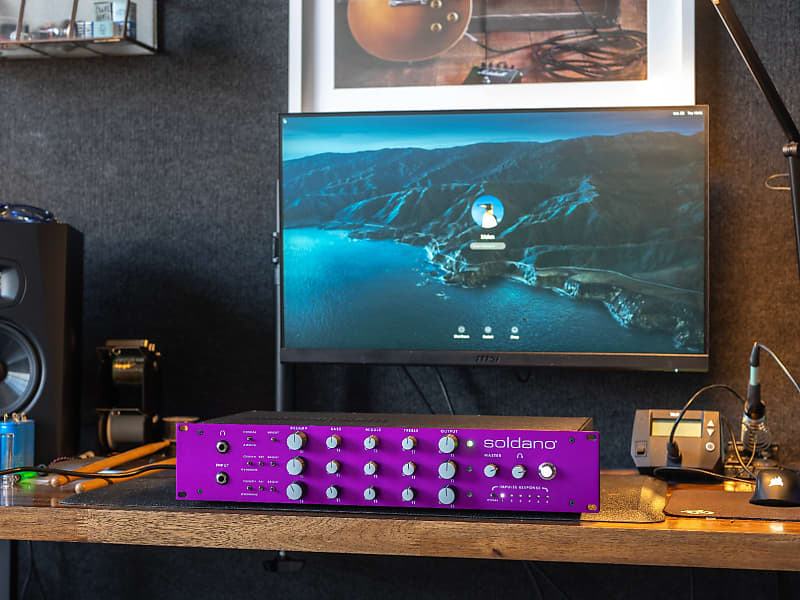 Soldano X88-IR 3-Channel All-Tube Stereo Rackmount Preamp | Reverb