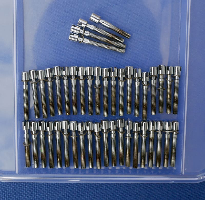 Sonor Vintage Tension Rods T-Rods Teardrop Phonic Pack of 40 | Reverb