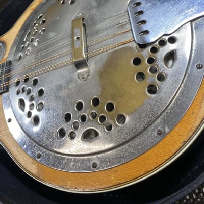 Dobro Resonator Mandolin - Includes Chipboard Case | Reverb