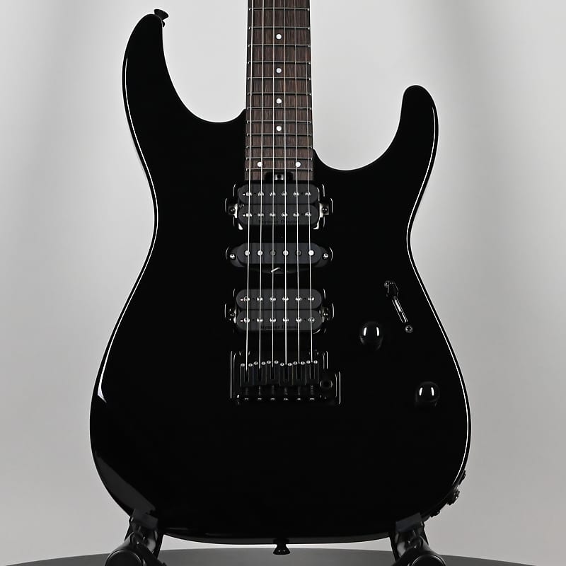 Charvel MJ DK24 HSH 2PT W Mahogany, Wenge Fingerboard- Black | Reverb