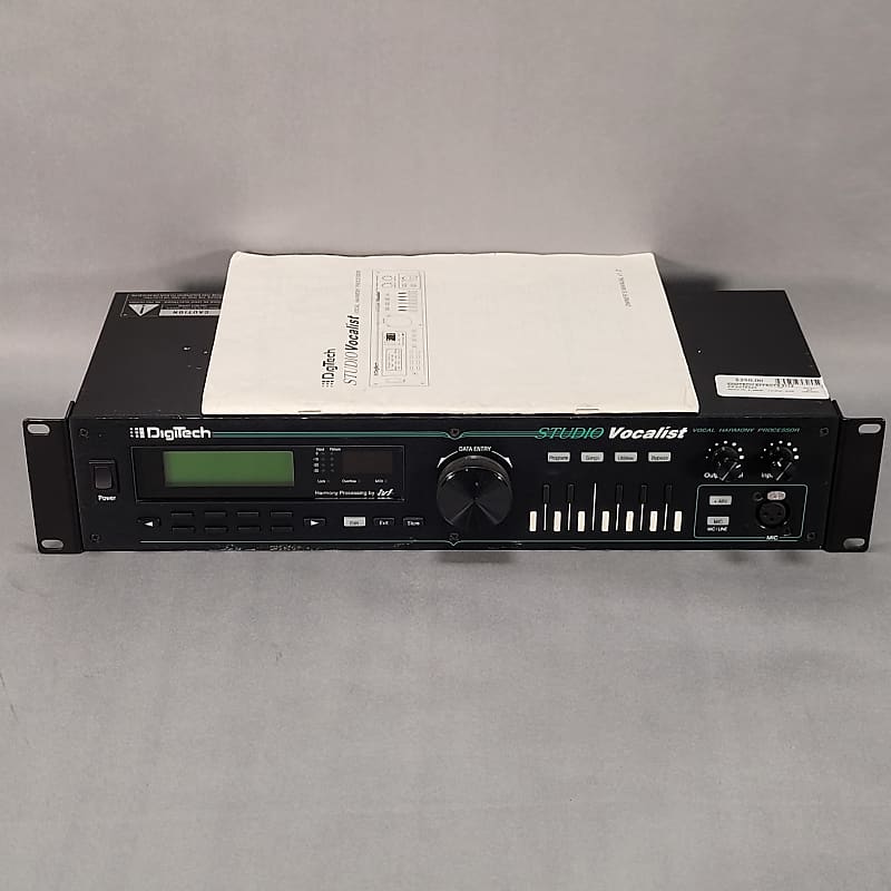 DigiTech Studio Vocalist Vocal Harmony Processor - Black | Reverb