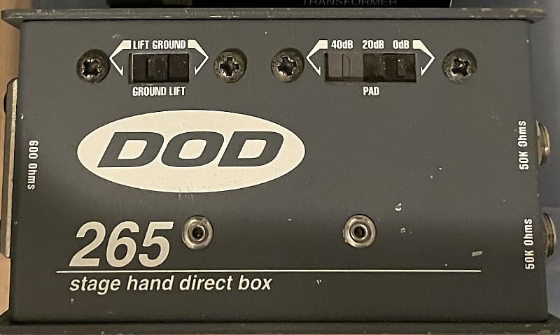 DOD 265 stage hand direct box | Reverb