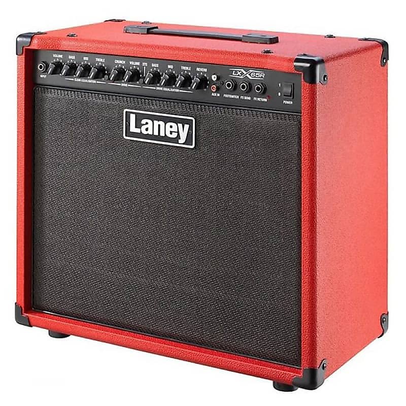 Laney LX65R-RED 2 Channels(Clean & Drive) Electric Guitar | Reverb