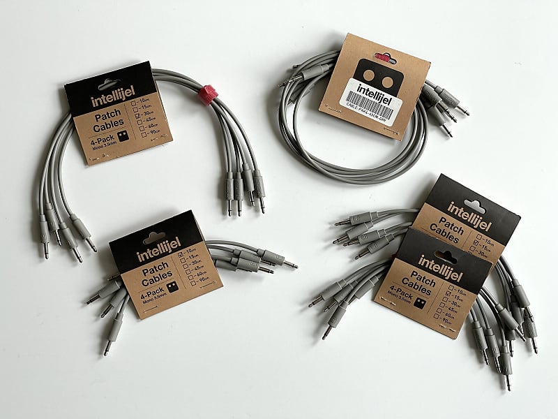 Intellijel Official Eurorack 3.5 mm 3.5mm Patch Cables Lot | Reverb