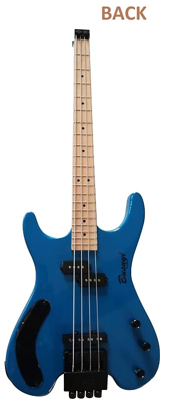 4 String Short Scale Bass / 6 String Lead Headless Tremolo | Reverb