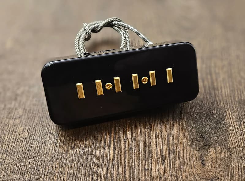 Red Rock Guitar Pickups Staple P90 Gold poles 2025 - Black or | Reverb