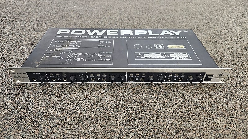 Behringer Powerplay HA 4000 Headphone Amplifier (Springfield, | Reverb