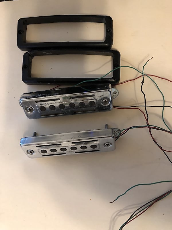 Teisco Pickups from EP-8T pair 1960s w rings | Reverb UK