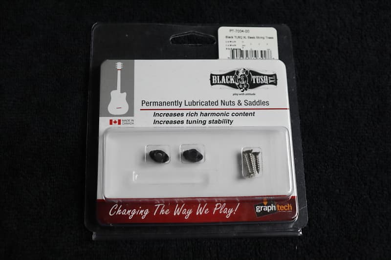 Black Tusq XL Sleek String Trees | Reverb