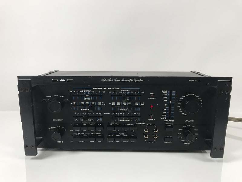 SAE 2100 Control Preamp Preamplifier | Reverb