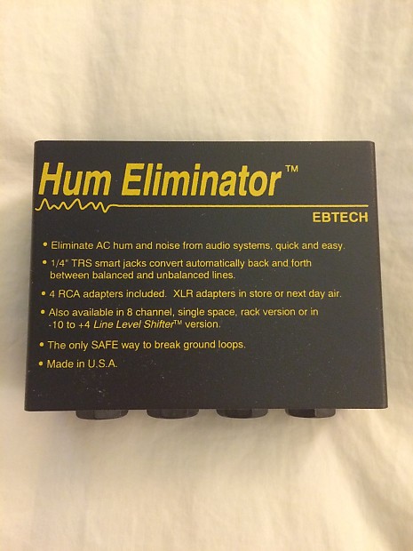 Ebtech Hum Eliminator | Reverb