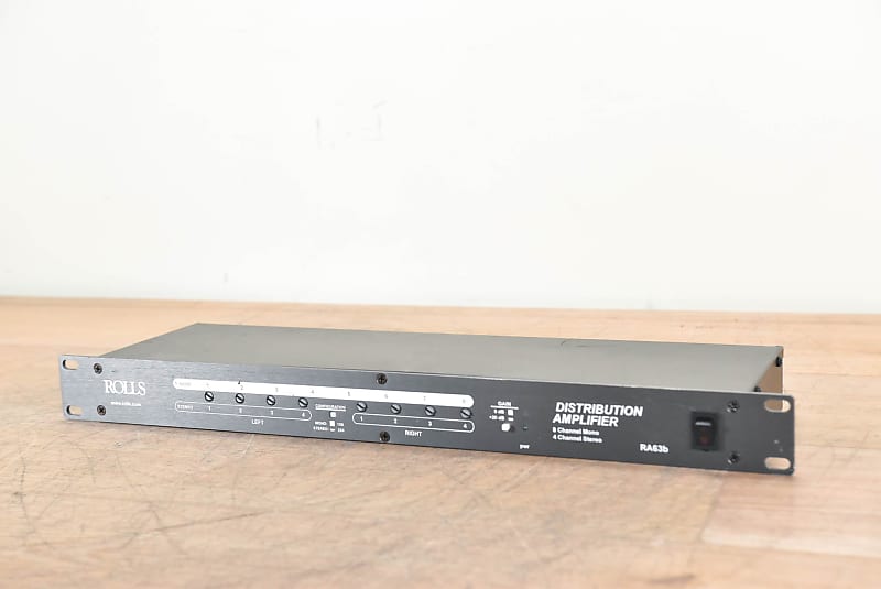 Rolls RA63B 8-Channel Distribution Amplifier CG003UA | Reverb
