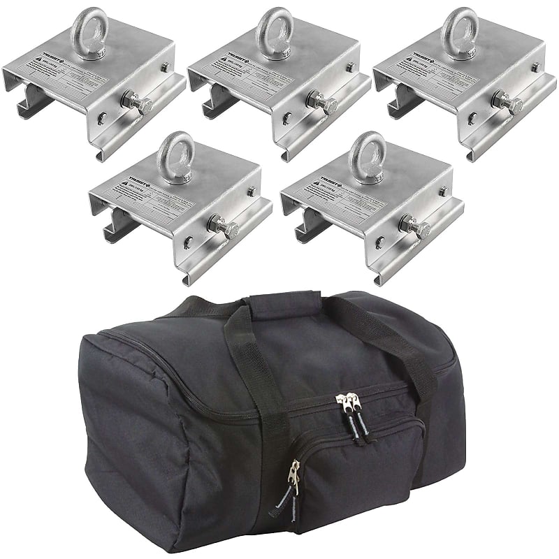 (5) Trusst CT-TENT Adjustable Tent Clamps with Carry Case | Reverb