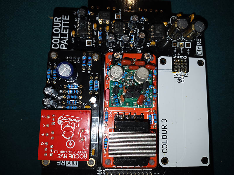 DIYRE Colour Palette MK1 with CTX mk2, DOA modules | Reverb