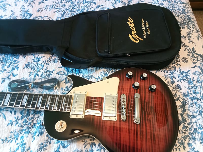 Grote Electric Guitar with Gigbag LP-YS-006 2023 - Veneer | Reverb