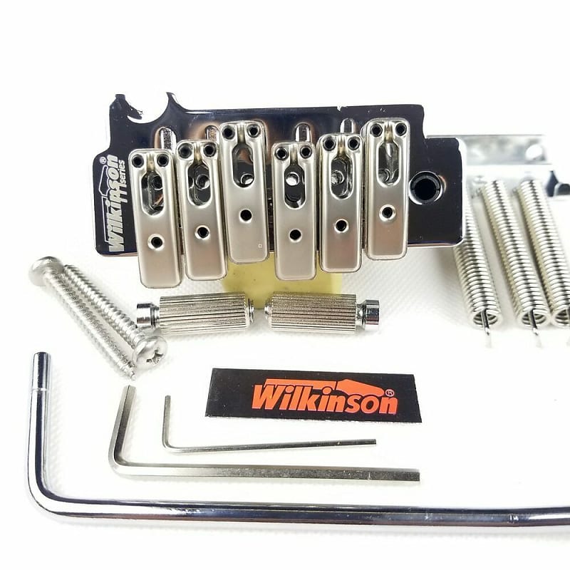 Wilkinson privot tremolo bridge 2 post point Electric guitar | Reverb