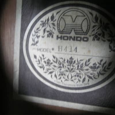 Vintage Hondo 3/4 Scale Acoustic Guitar Model H414 1981 | Reverb