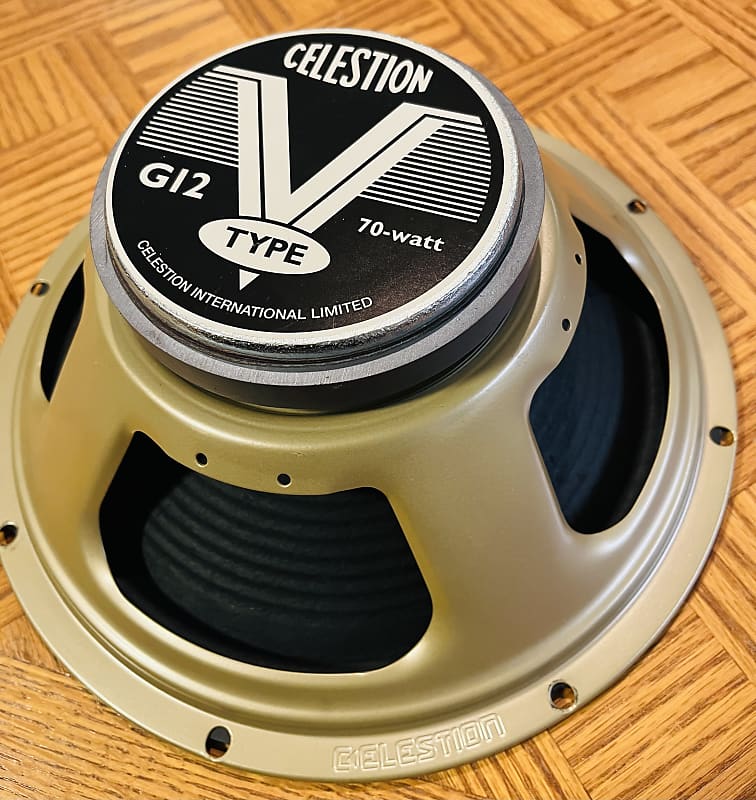 Celestion G12 V-Type 12" 16ohm Guitar Amp Speaker | Reverb