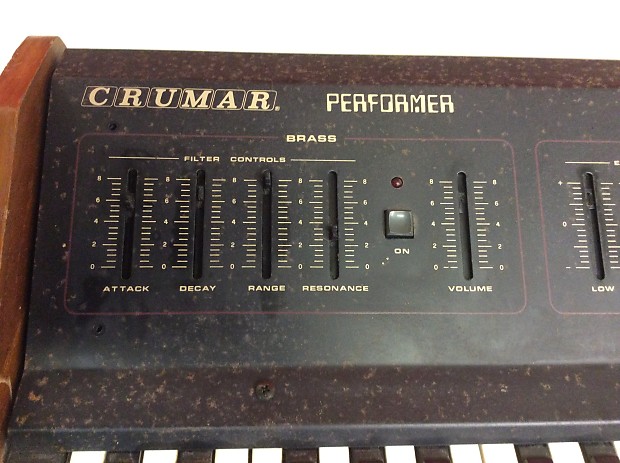 Crumar Performer 70s Black/wood | Reverb
