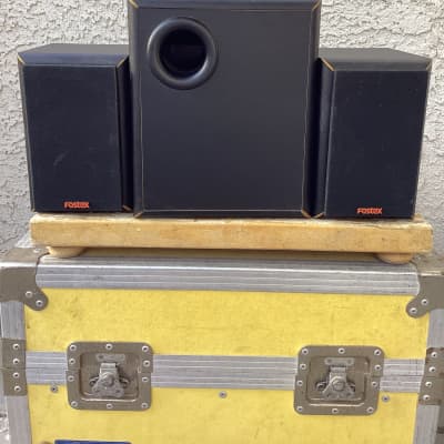Vintage Fostex SW-1.1 Powered Studio Speakers | Reverb