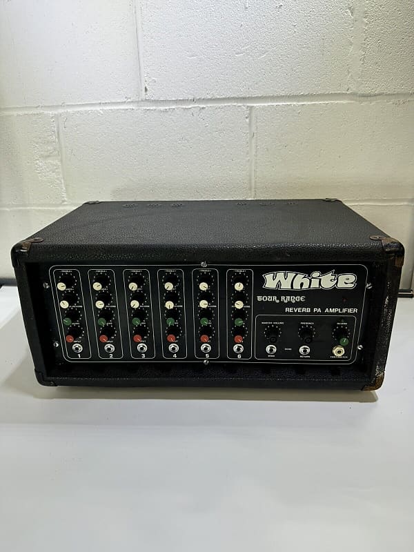 White Matamp Tour Range PA 160 Reverb Amplifier | Reverb