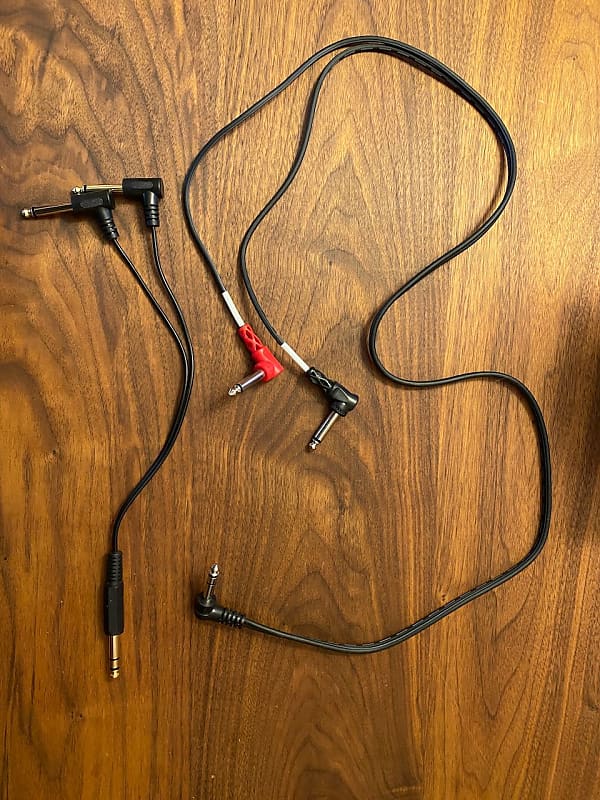 Hosa and Qaoquda TRS and low profile patch cables | Reverb