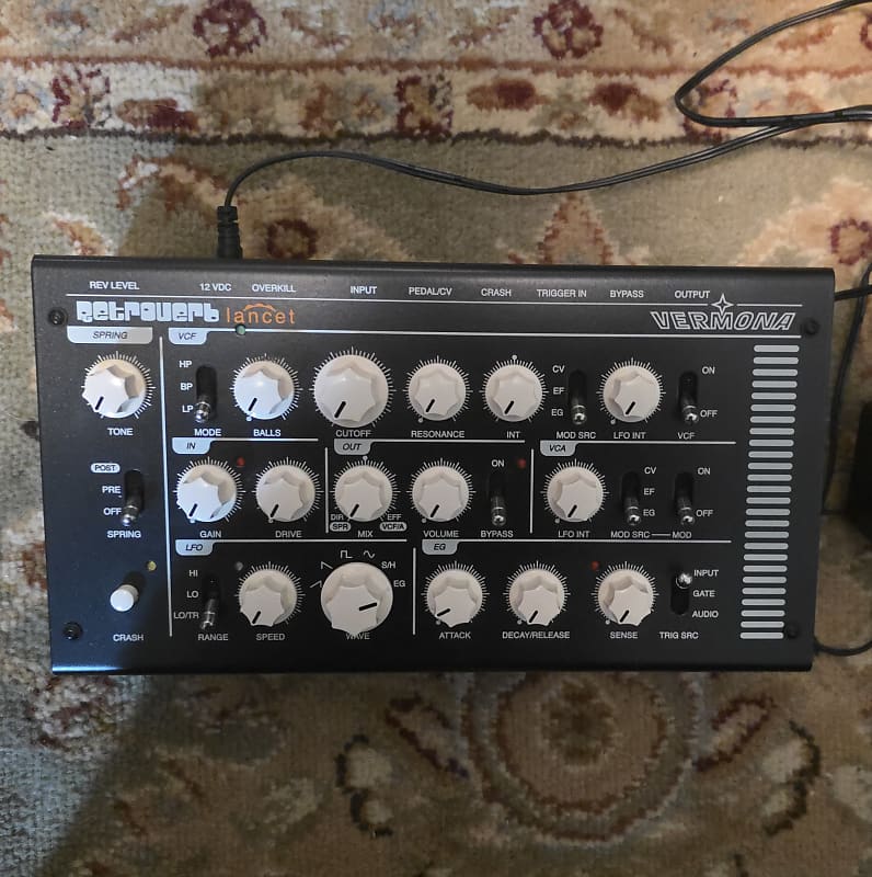 Vermona Retroverb Lancet Spring Reverb & Filter | Reverb Australia