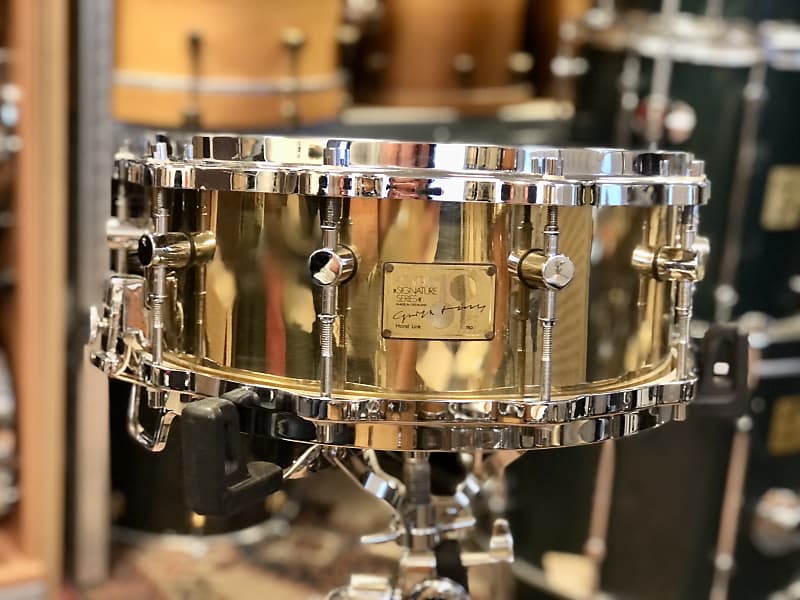 Sonor 14” x 6” Signature Horst Link SY 1406 Brass Snare | Reverb
