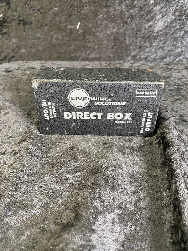 Live Wire PDI Direct Box Passive Direct Box (Nashville, | Reverb