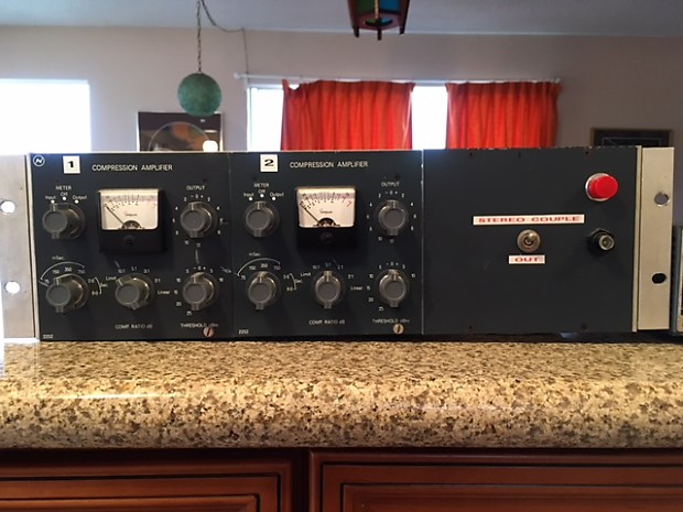 Neve 2252 Compressor Pair Ultra Rare | Reverb