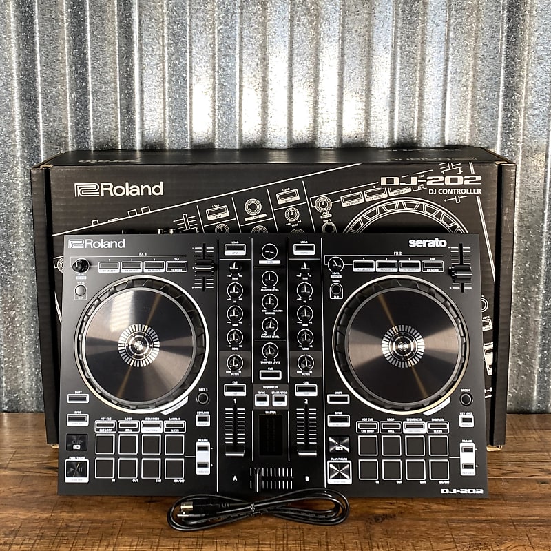 Roland DJ-202 Two Channel Four Deck Serato Controller #1 Used | Reverb