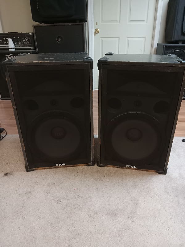 TOA 380SE Redline PA Speakers | Reverb