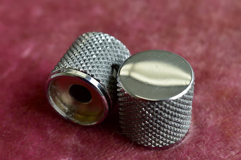 Vintage 1960's Fender Telecaster Knob Set 1970's P-Bass Tele | Reverb