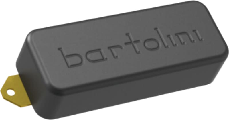 Bartolini 6RT 4-String Rickenbacker Bass Neck Pickup, Black | Reverb