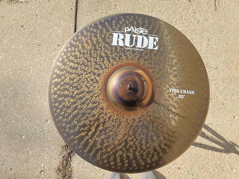 Paiste RUDE crash set | Reverb