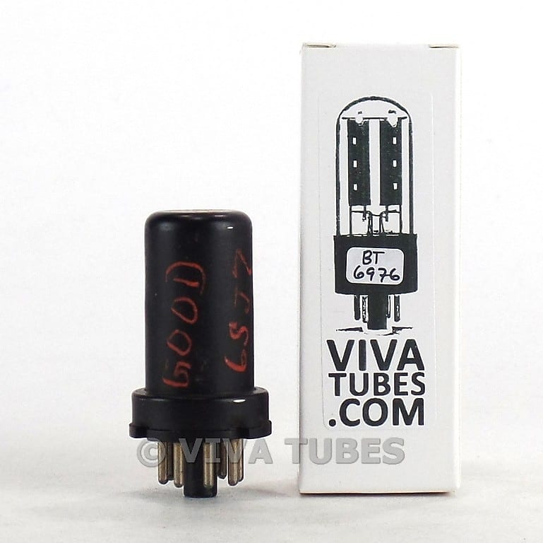 Tests NOS CBS-Hytron USA 6SJ7 Metal Vacuum Tube 100+% | Reverb