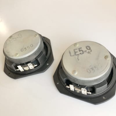 Matching Pair of JBL LE5-9 Midrange speakers for 4411 4313 | Reverb