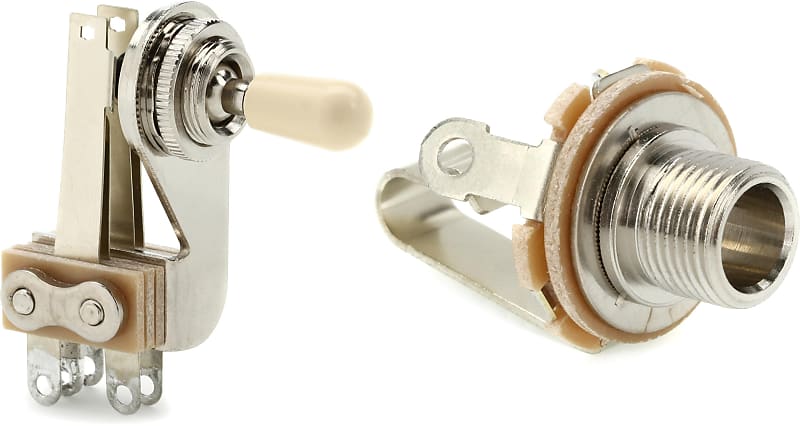 Gibson Accessories L-Type Toggle with Cream Switch Cap Bundle | Reverb