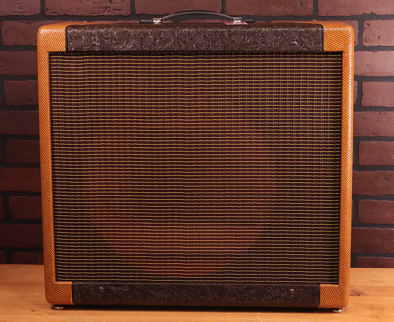 Two Tone 1 x 12 Hot Rod /Western Tolex/Black piping and | Reverb