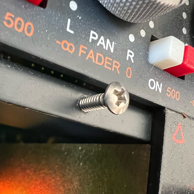 API 500 Series Lunchbox Screws 8 pcs +1 Bonus - Stainless | Reverb