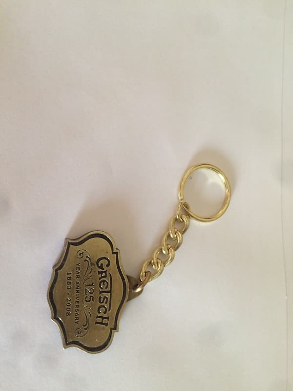Gretsch Key Chain 2008 Brass Gold | Reverb
