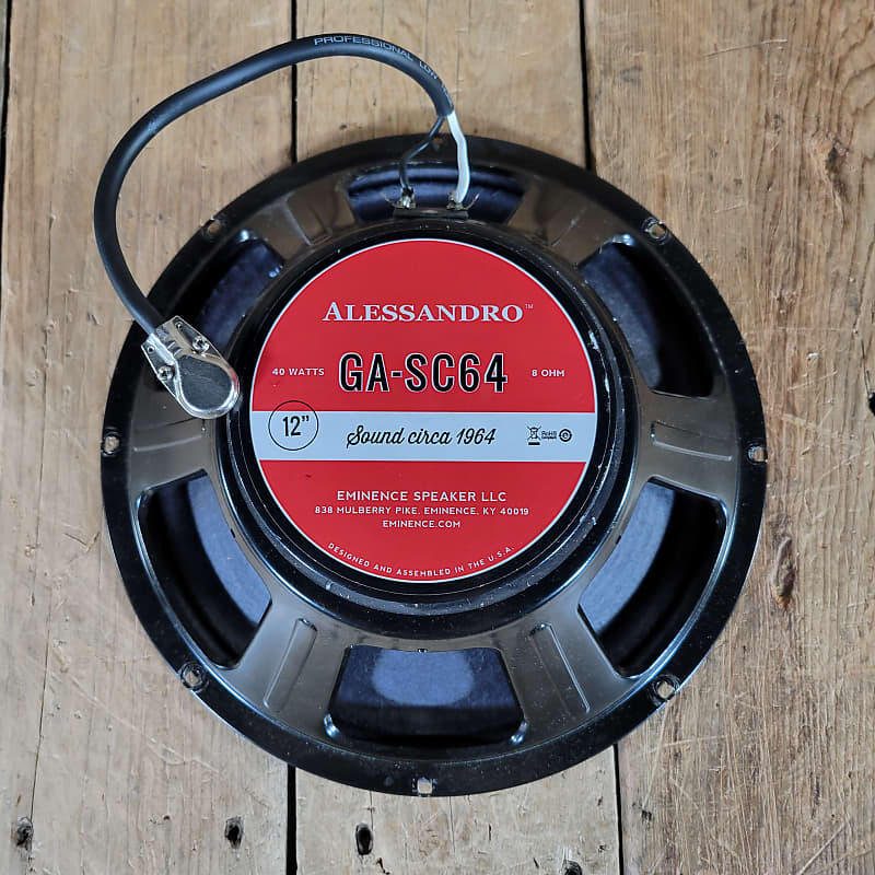 Alesandro GA-SC64 12" Speaker | Reverb